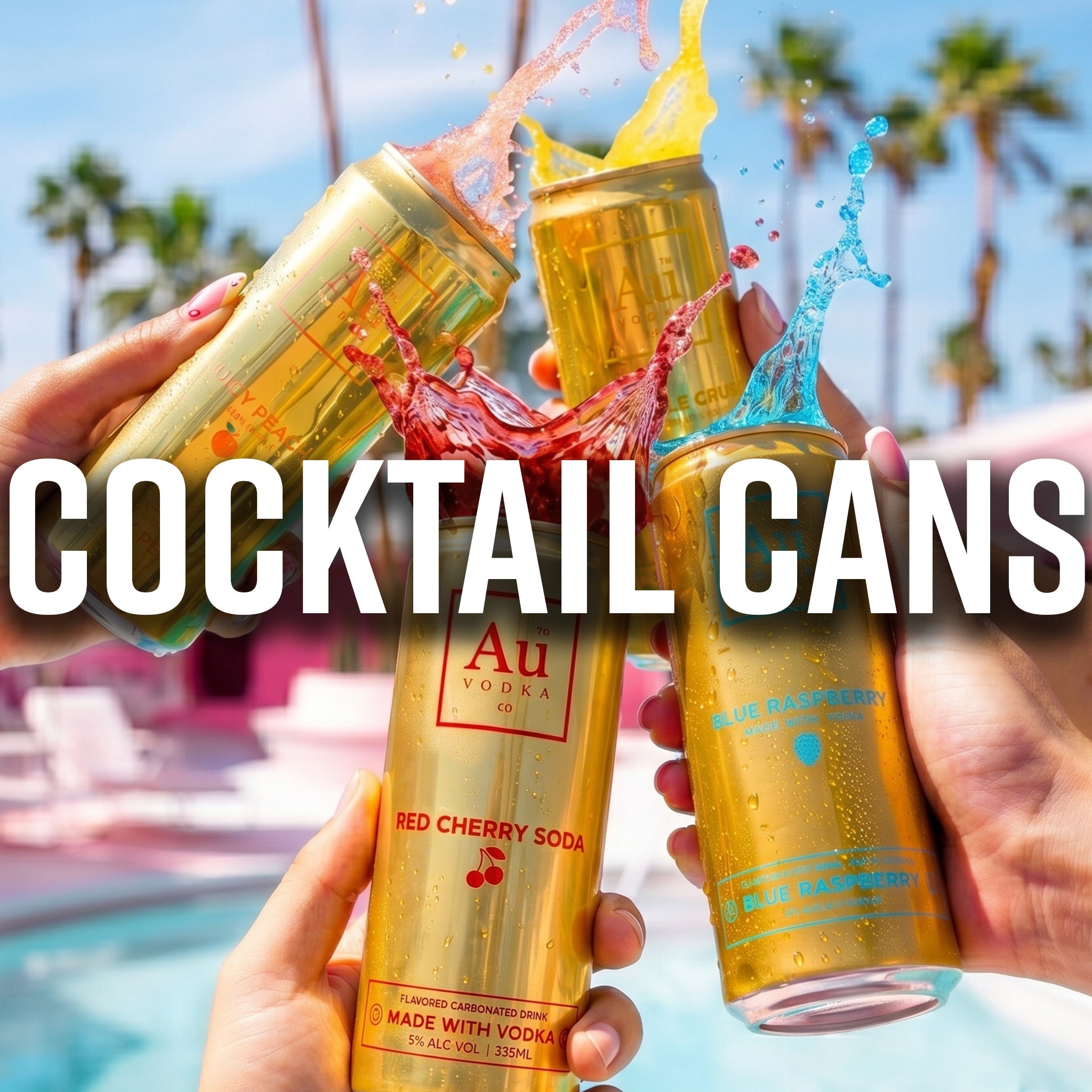 Pre-Mixed Vodka Cans - Au Vodka USA – Au Vodka USA