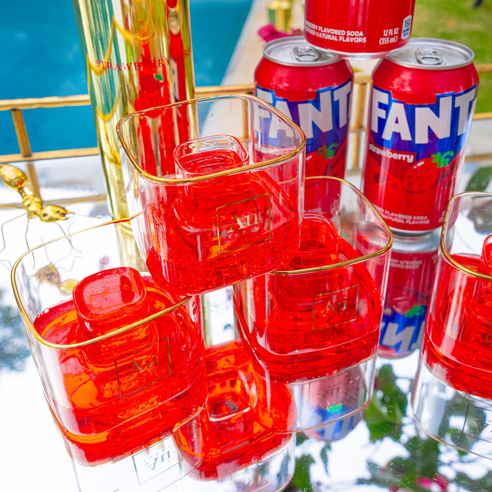 Au Bomb Shot Glass – Au Vodka USA