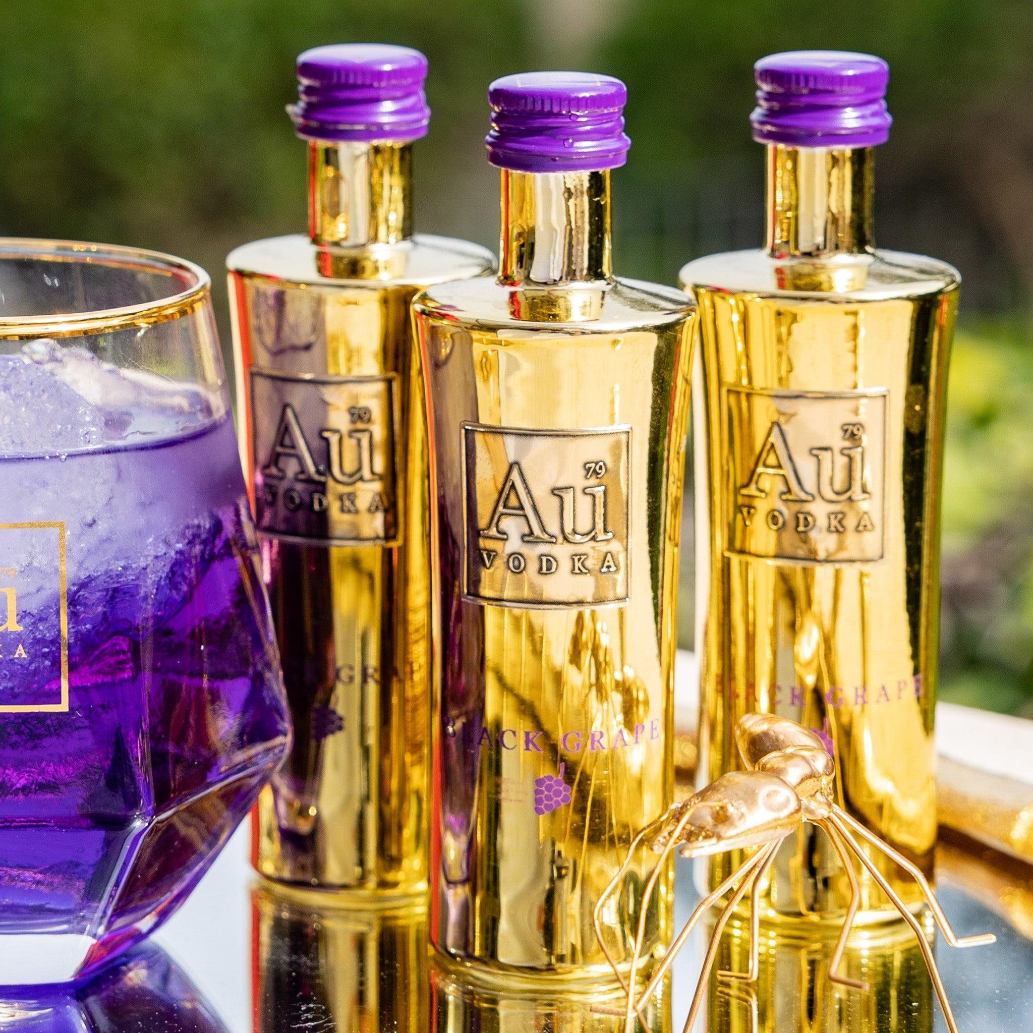 Au Vodka Black Grape Miniature – Au Vodka USA